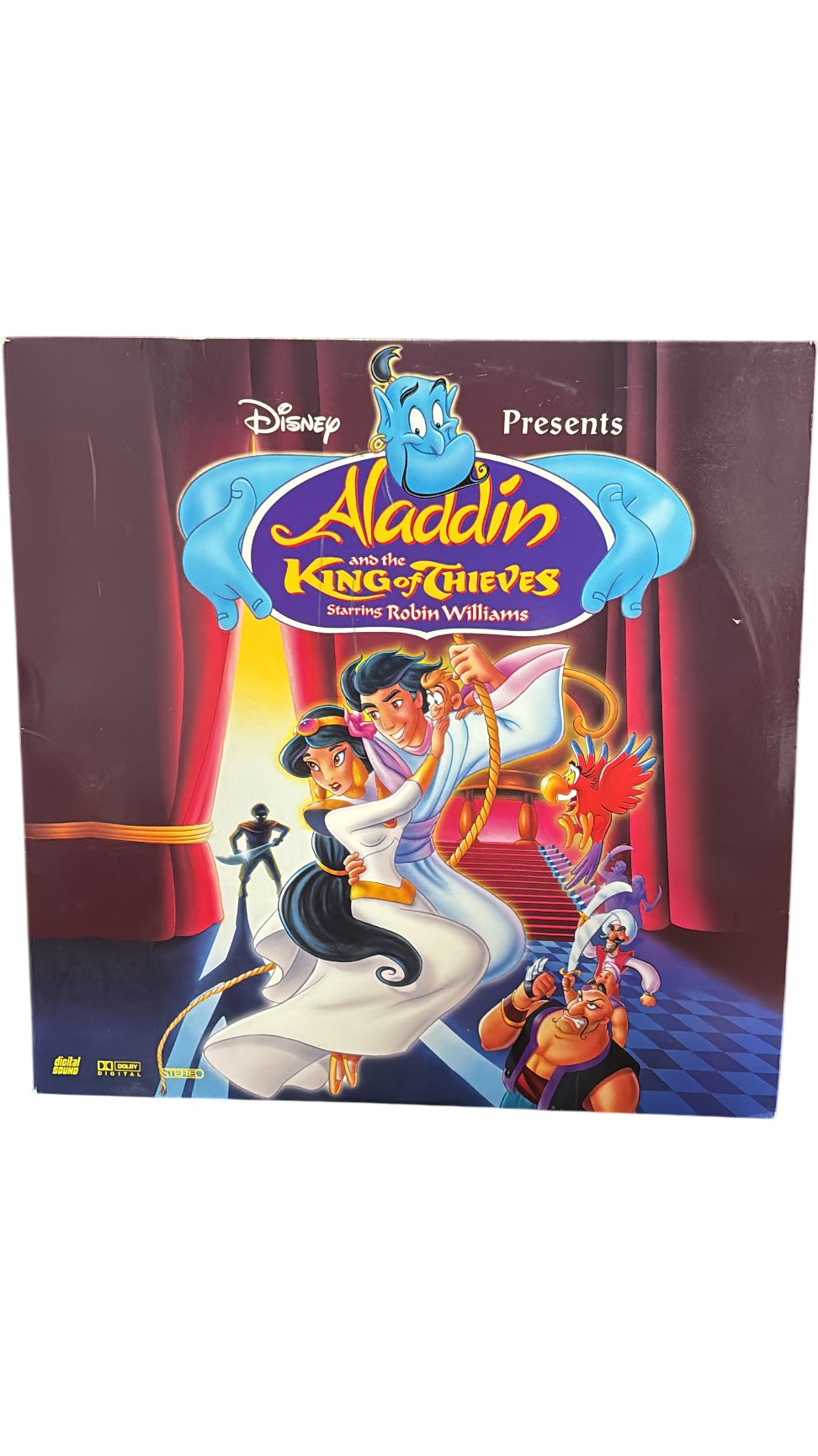 Disney Aladdin And The King Of Thieves Moviedisc Starring Robin Willia ...