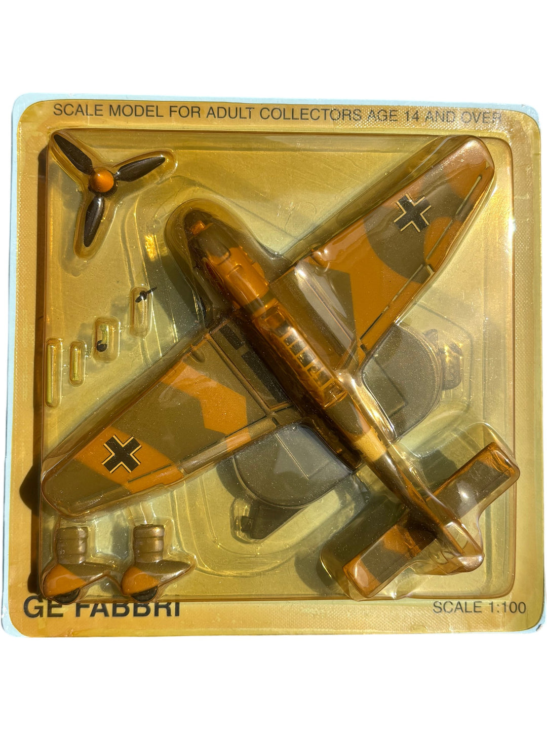 GE Fabbri Scale Model, Luftwaffe Jukers Ju 87 Stuka 1:100 Collectors E ...