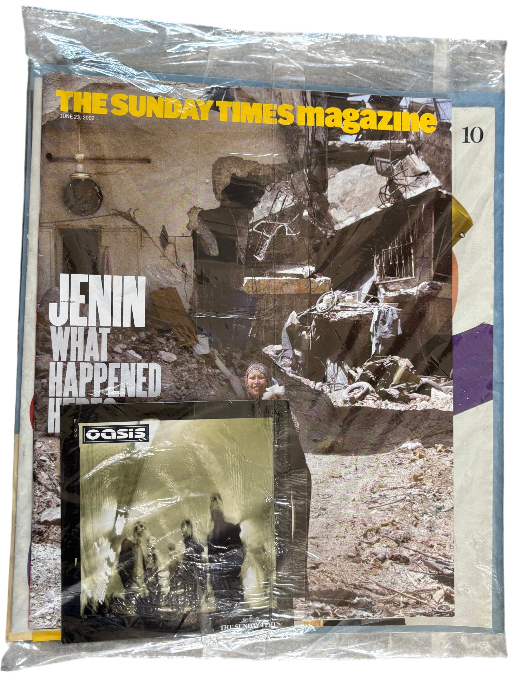 Sunday Times Magazine June 23 2002 Oasis Return Feature (with CD ...