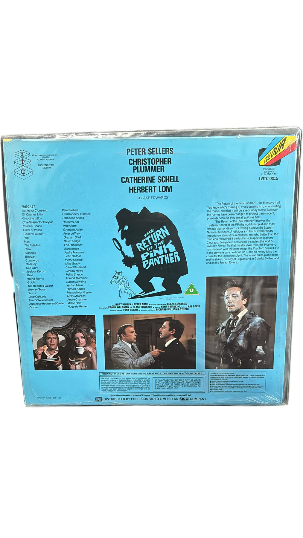 The Return of the Pink Panther MovieDisc Peter Sellers Classic – Think ...