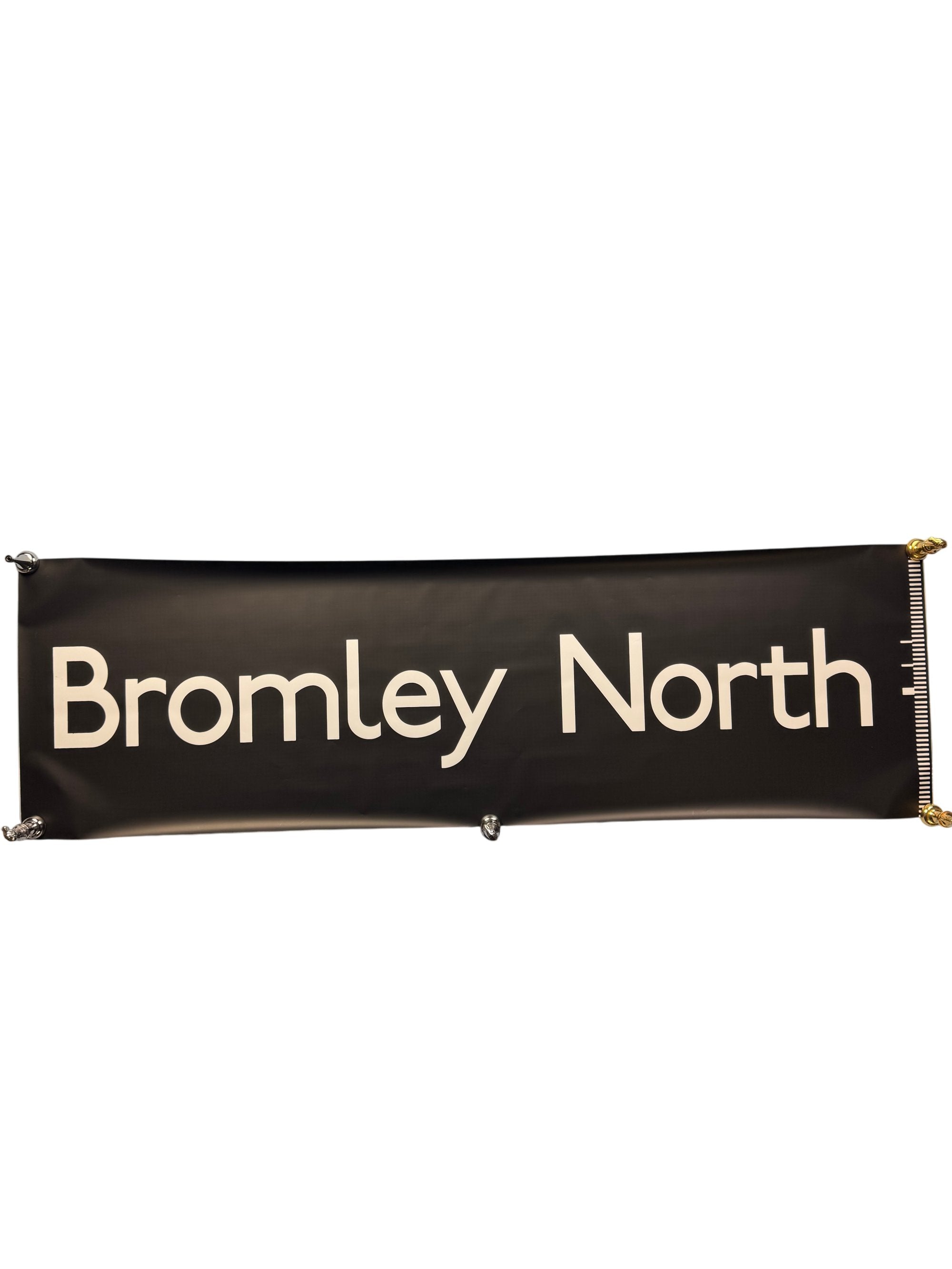 Vintage 'Bromley North' Bus Destination Roll Section – Think Vintage ltd