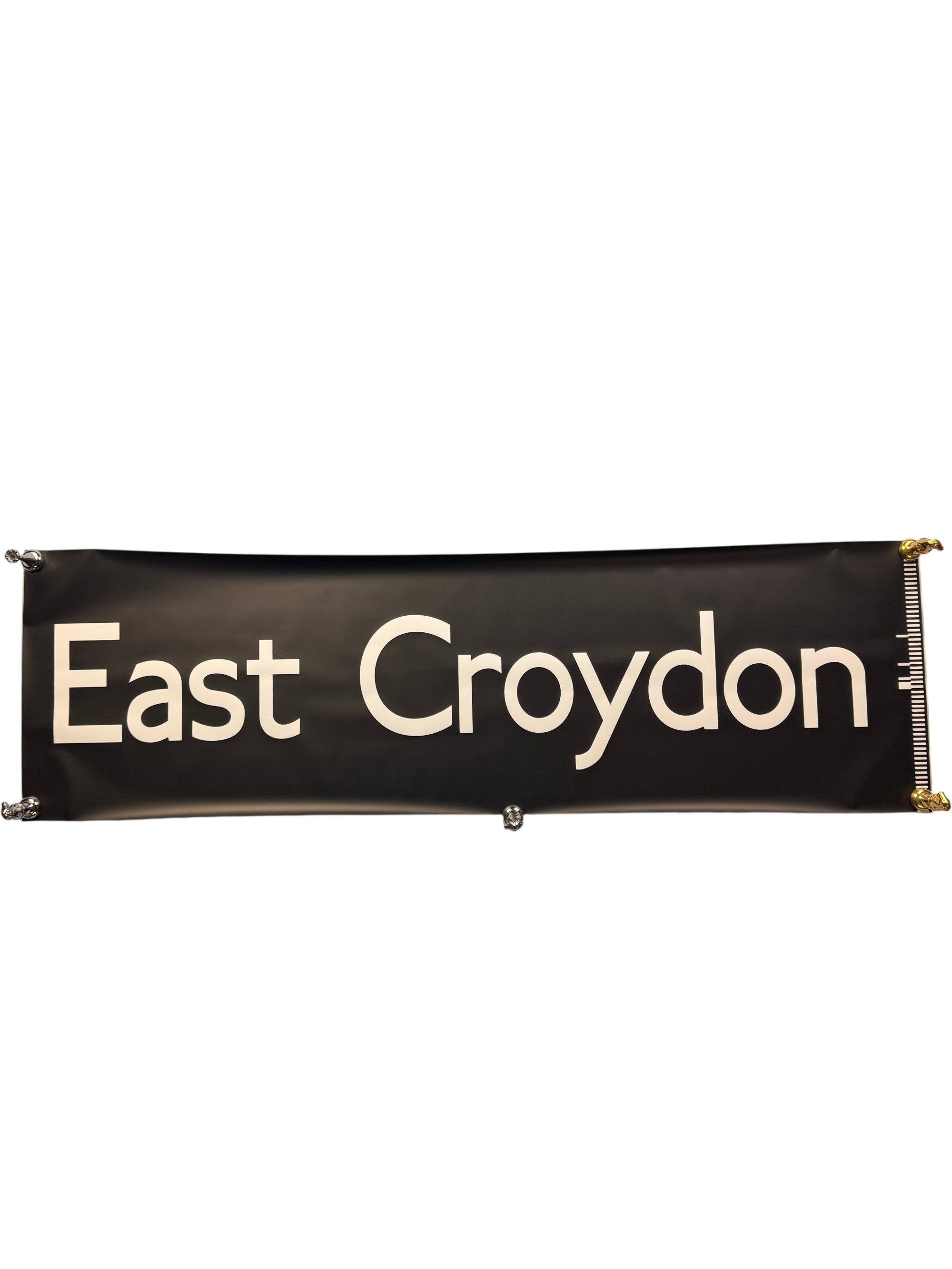 Vintage 'East Croydon' Bus Destination Roll Section – Think Vintage ltd