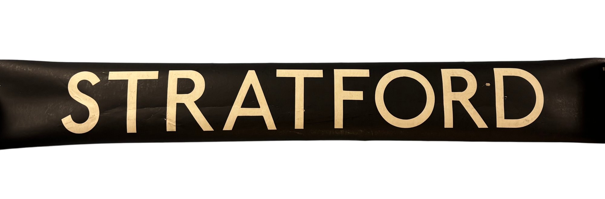 Vintage "Stratford" Bus Destination Roll 'Section' (L) – Think Vintage ltd